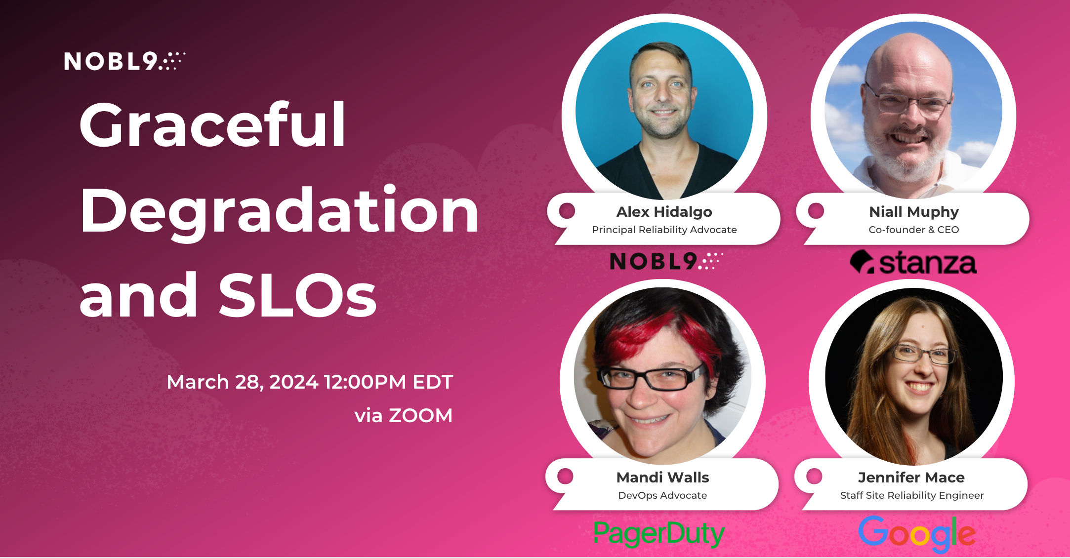 Webinar: Graceful Degradation and SLOs